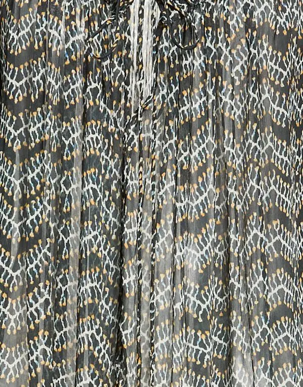 Isabel Marant Étoile Colorful Bohemian Top