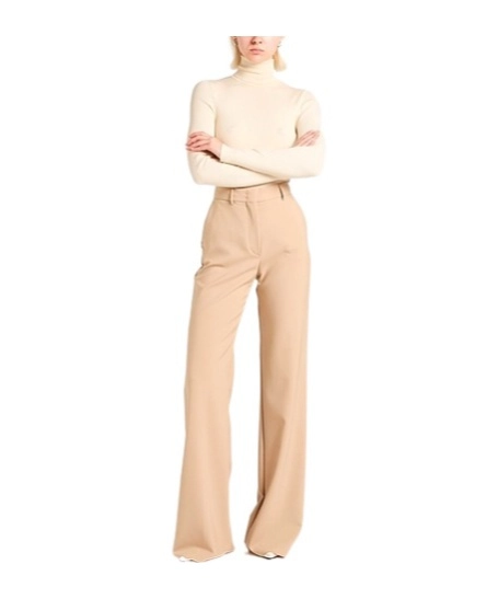 Sportmax High-waisted Wide-leg Trousers