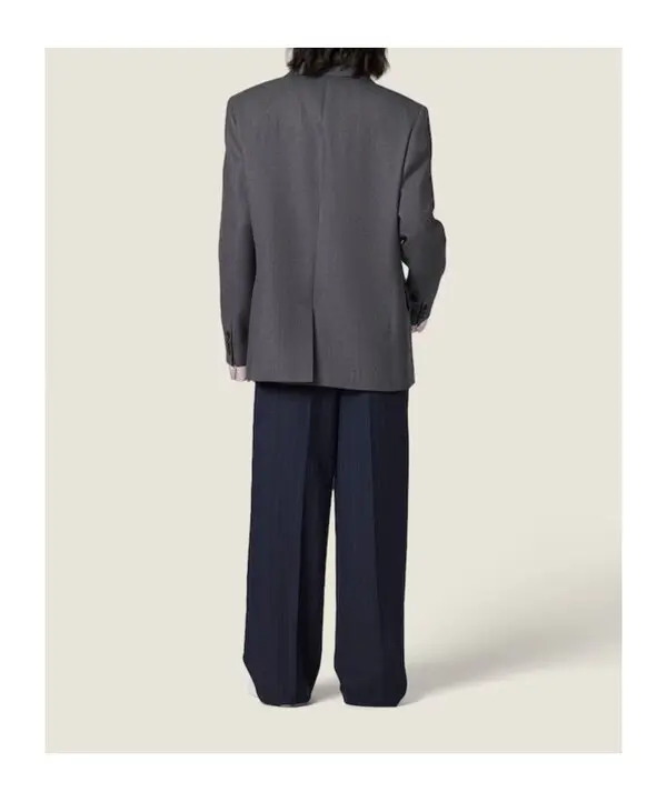 Miu Miu Tailored Pinstriped Trousers