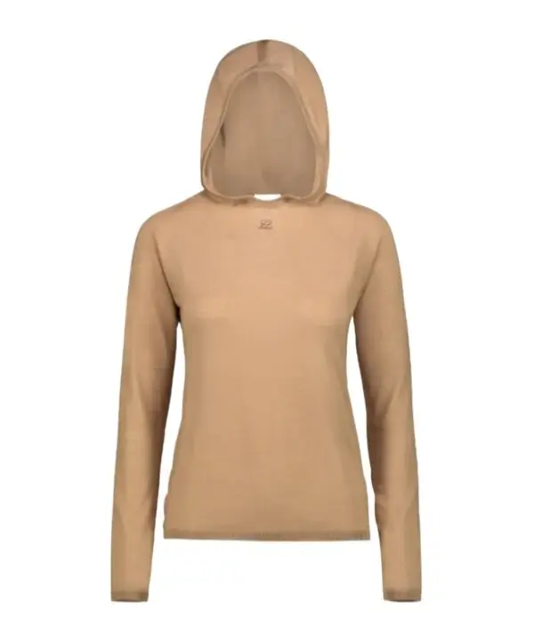 COURREGES Logo-embroidered Wool Hoodie