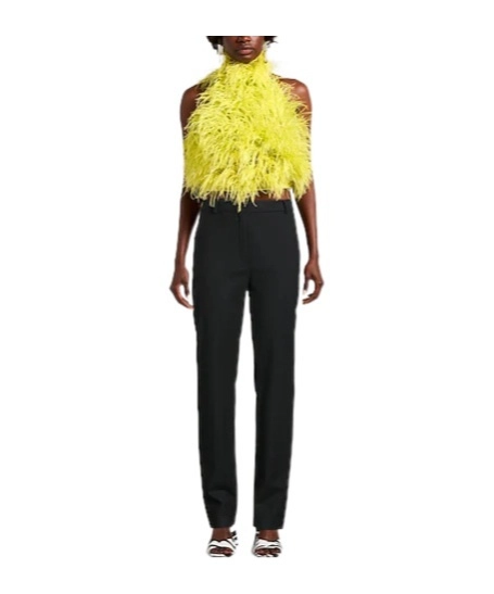 Sportmax High-waisted Slim-fit Suit Trousers