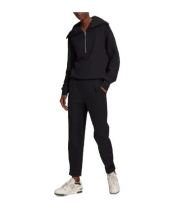 Varley The Rolled Pleated Track Pants - Black