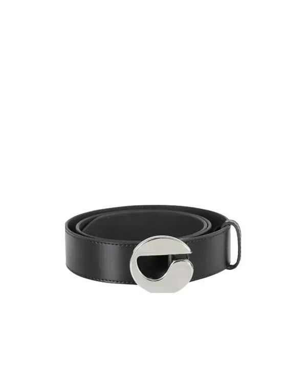 Coperni Logo-buckle Leather Belt