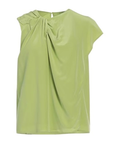 Max Mara Solid Color Sleeveless Crew Neck Top