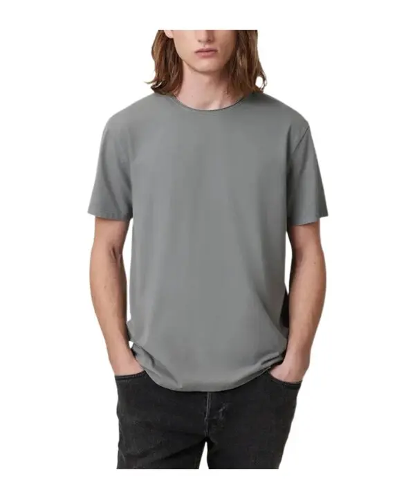 ALLSAINTS Botdga Raw-cut T-shirt - Gray