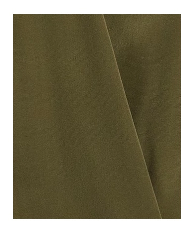 Max Mara Solid Color Chiffon Long-sleeve Top