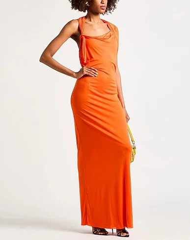 Saint Laurent Halterneck Sleeveless Maxi Gown