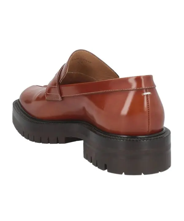 MAISON MARGIELA Minimalist Platform Leather Shoes
