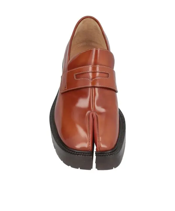 MAISON MARGIELA Minimalist Platform Leather Shoes