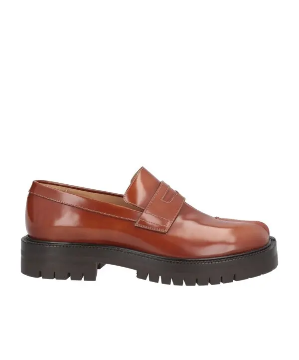 MAISON MARGIELA Minimalist Platform Leather Shoes