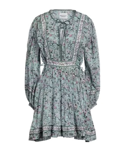 Isabel Marant Étoile Floral Long-sleeve Dress