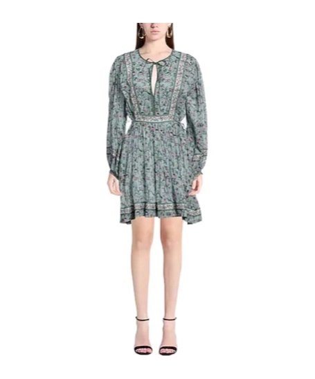 Isabel Marant Étoile Floral Long-sleeve Dress