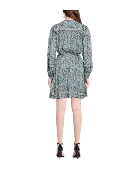 Isabel Marant Étoile Floral Long-sleeve Dress
