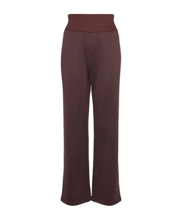 ERES Ribbed-waistband Performance Trousers - Black