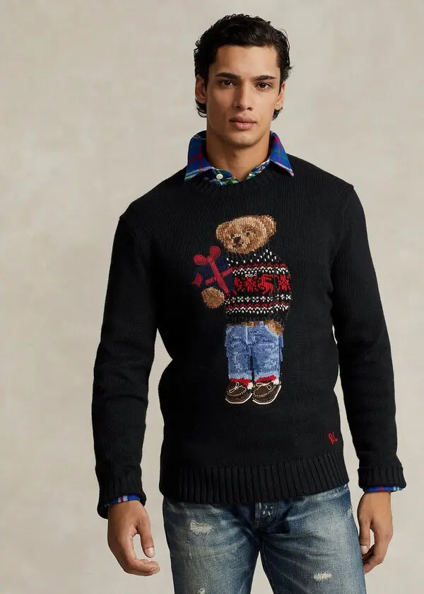 Polo Ralph Lauren Polo Bear Intarsia-knit Jumper