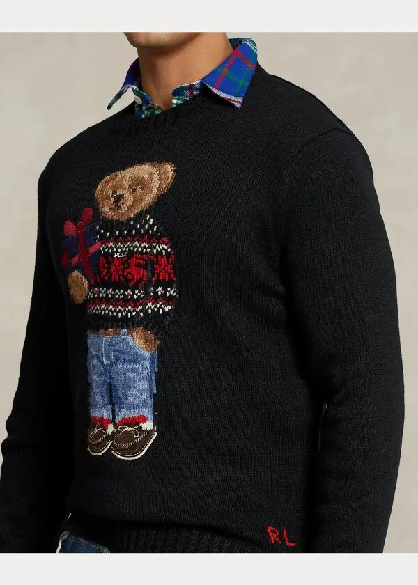 Polo Ralph Lauren Polo Bear Intarsia-knit Jumper