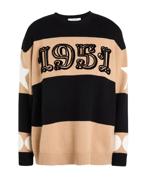 Max Mara Striped Lightweight Knitted Sweater