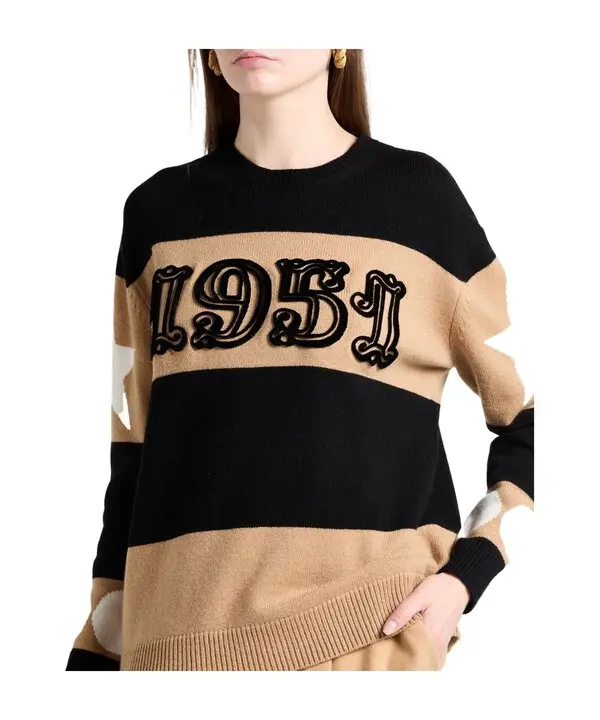Max Mara Striped Lightweight Knitted Sweater