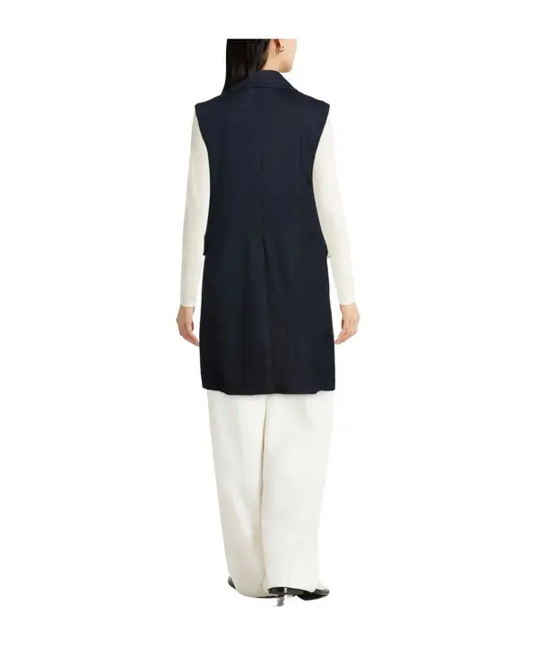 Max Mara Minimalist Sleeveless Coat
