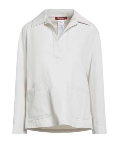 Max Mara Gabardine Long-sleeve Jacket