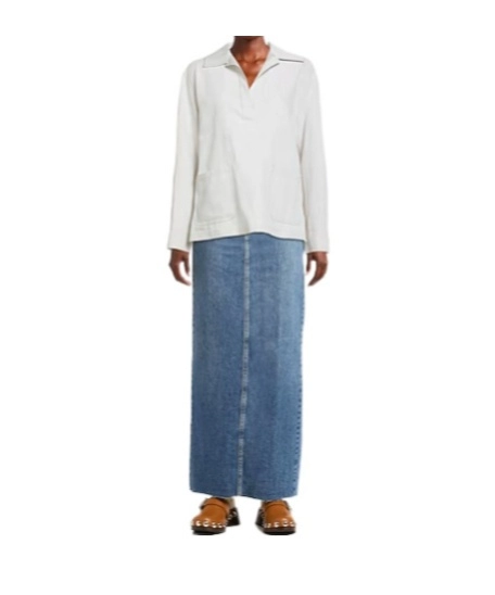 Max Mara Gabardine Long-sleeve Jacket