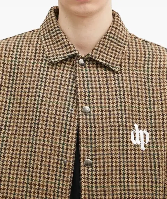 DARKPARK Collared Check Jacket