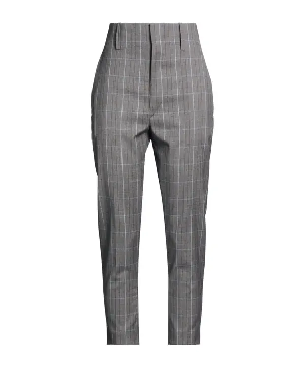 Isabel Marant Étoile Tapered Plaid Wool Trousers
