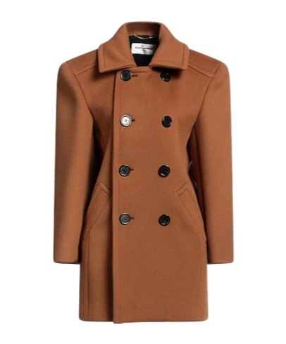 Saint Laurent Double-breasted Wool Coat