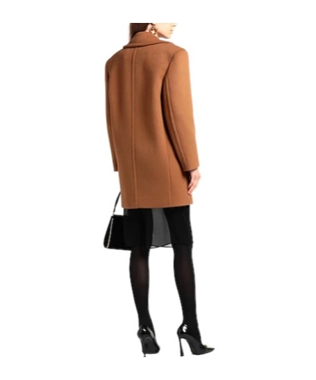 Saint Laurent Double-breasted Wool Coat