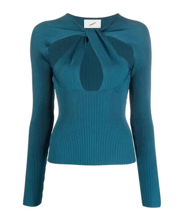 Coperni Cut-out Knitted Top