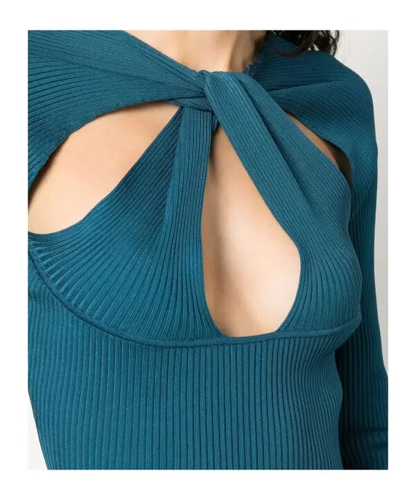 Coperni Cut-out Knitted Top