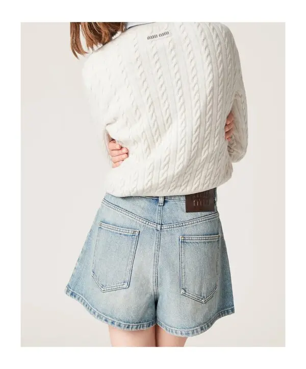 Miu Miu Denim Shorts