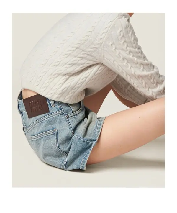 Miu Miu Denim Shorts