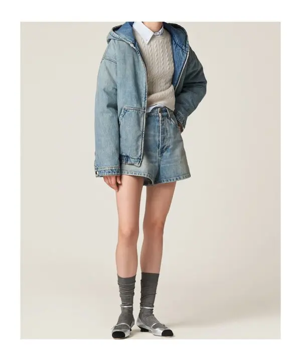 Miu Miu Denim Shorts
