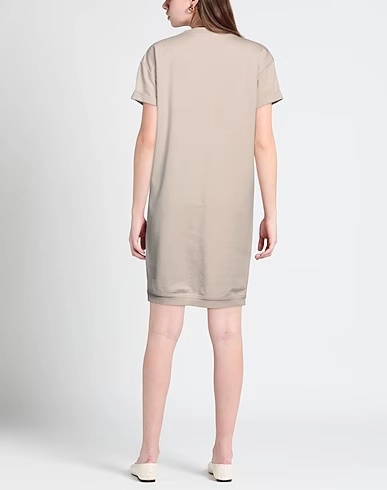 Brunello Cucinelli Solid Color T-shirt Dress