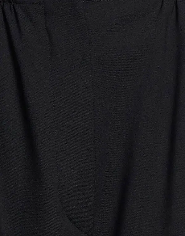 Sportmax Minimalist Solid Color Loose-fit Trousers
