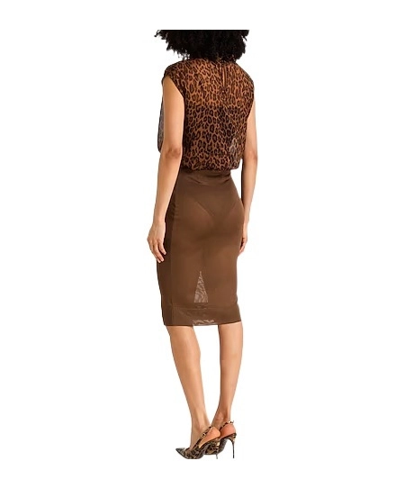 Saint Laurent Knit Pencil Skirt
