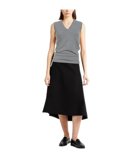 Brunello Cucinelli Sleeveless V-neck Jersey Top