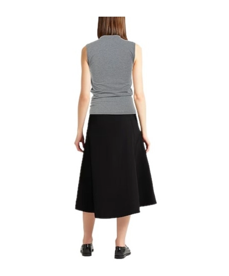 Brunello Cucinelli Sleeveless V-neck Jersey Top