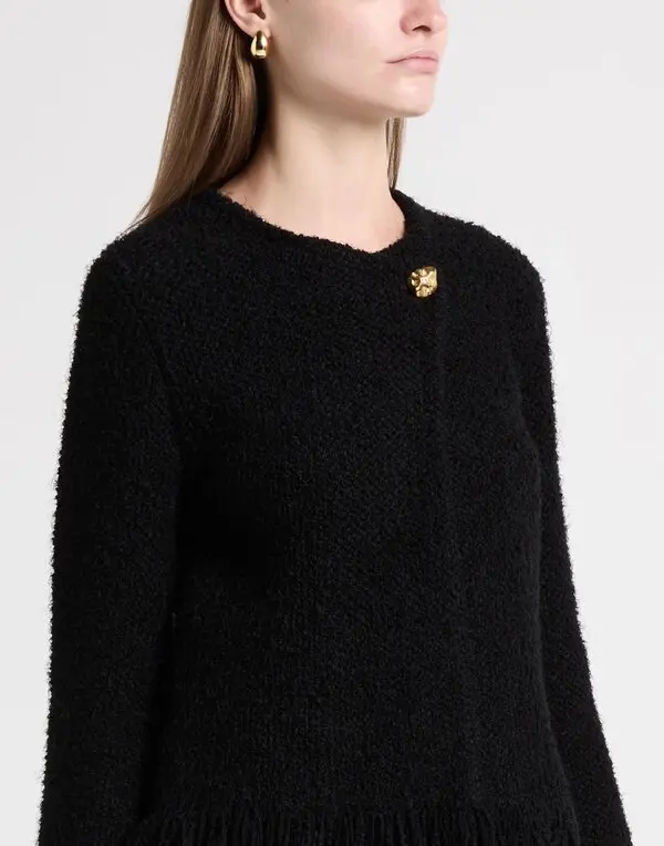 Chloé Bouclé Cropped Jacket