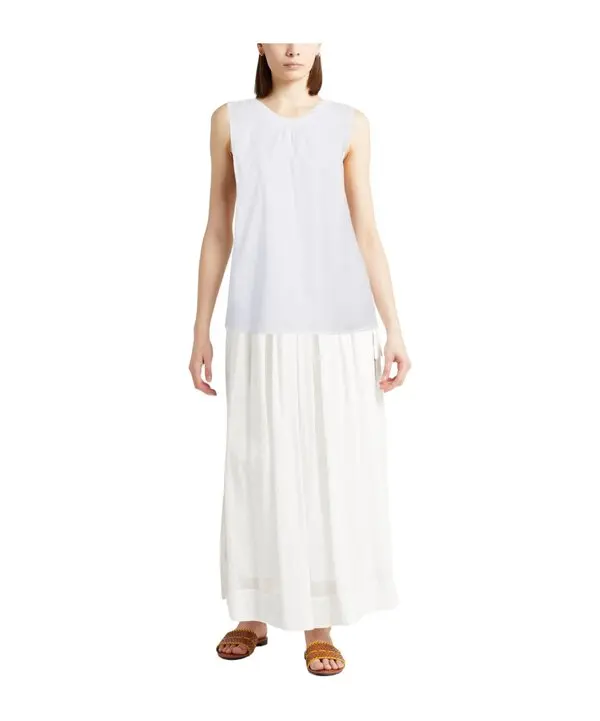 Max Mara Sleeveless Crew Neck Top