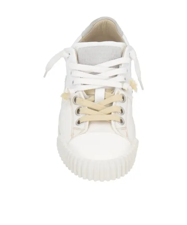 MAISON MARGIELA Minimalist Low-top Canvas Leather Shoes