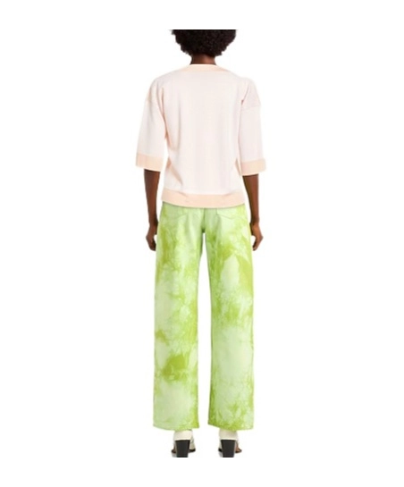 Max Mara Minimalist Metallic Long-sleeve Knit Top