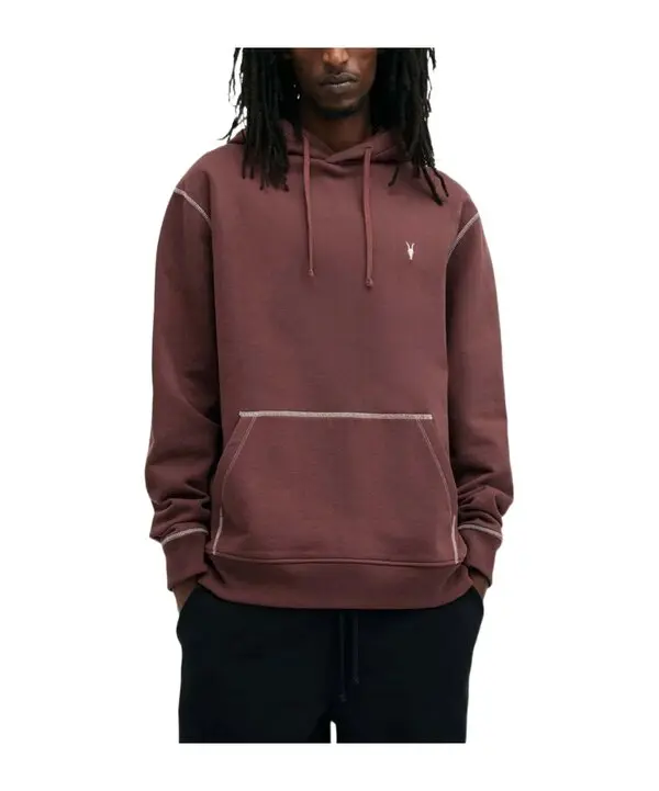 ALLSAINTS Amir Contrast-stitch Hoodie