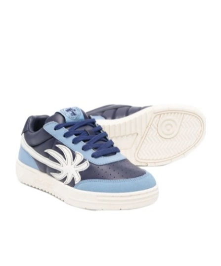 Palm Angels Leather-panelled Sneakers