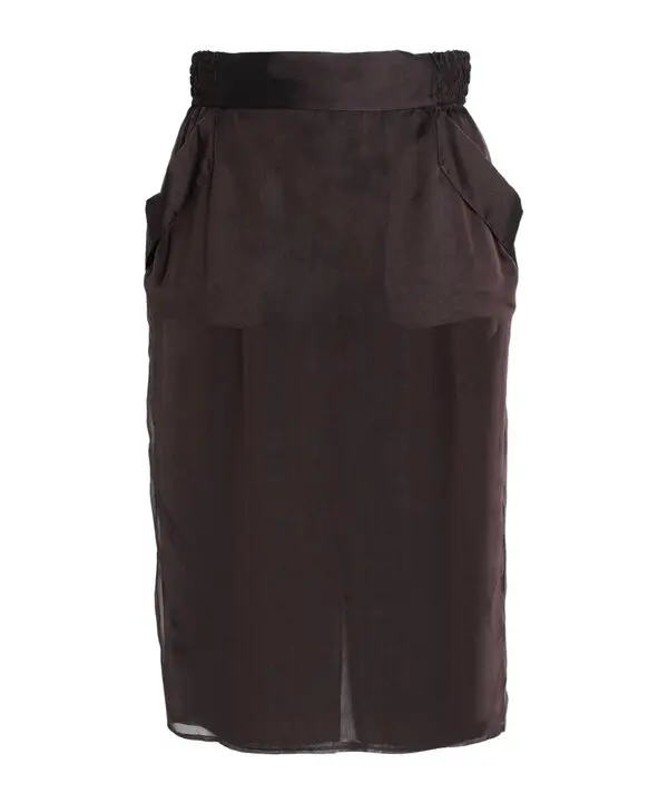 Saint Laurent Pencil Skirt - Black