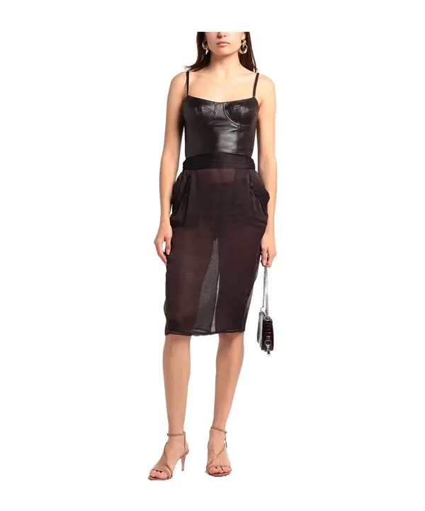 Saint Laurent Pencil Skirt - Black