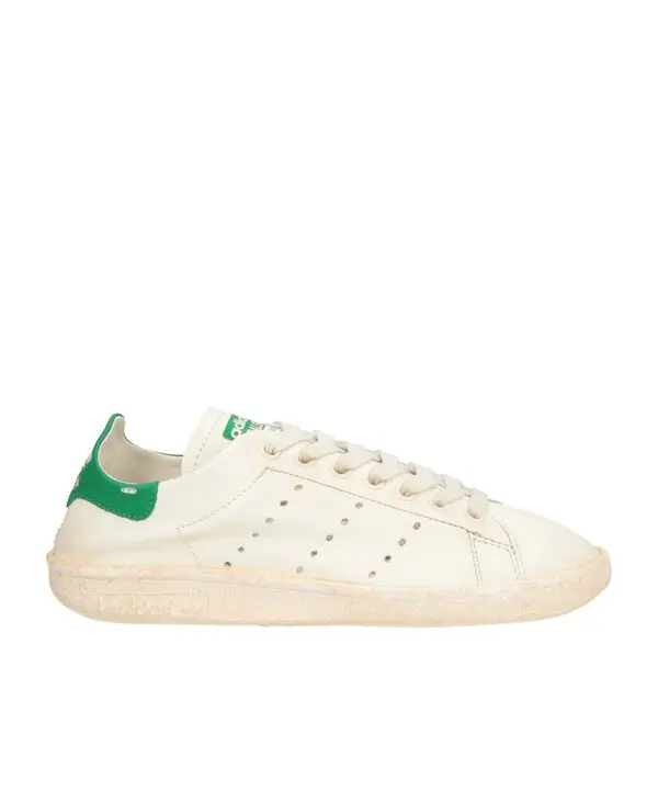 Balenciaga White Leather Lace-up Sneakers