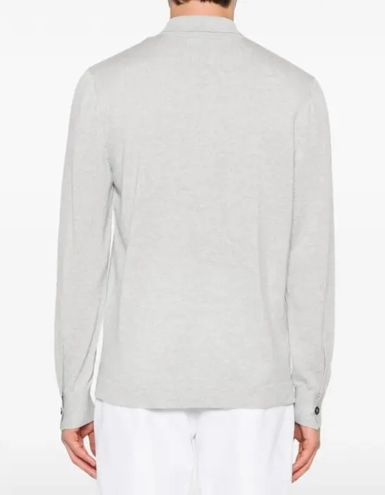 Eleventy Button-down Wool Shirt