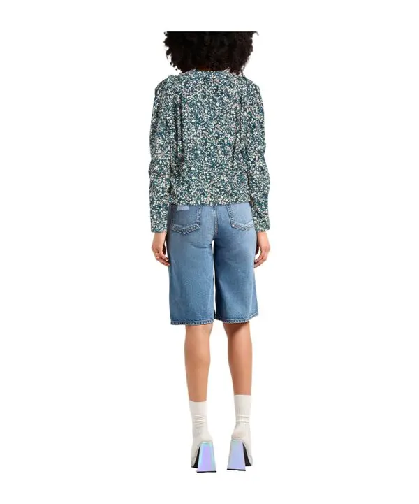 Isabel Marant Étoile Multi-color Crew Neck Stretch Blouse